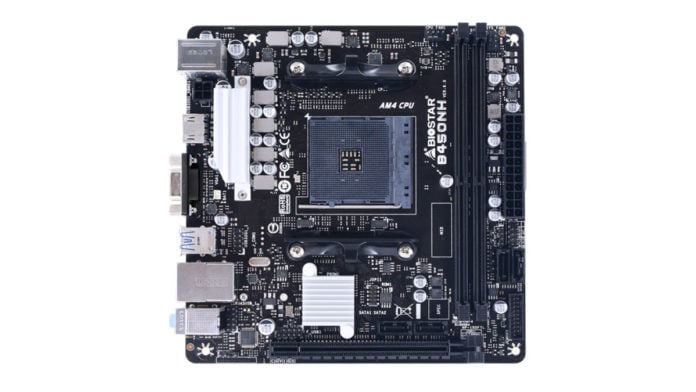 BIOSTAR Announces B450NH Mini-ITX Motherboard