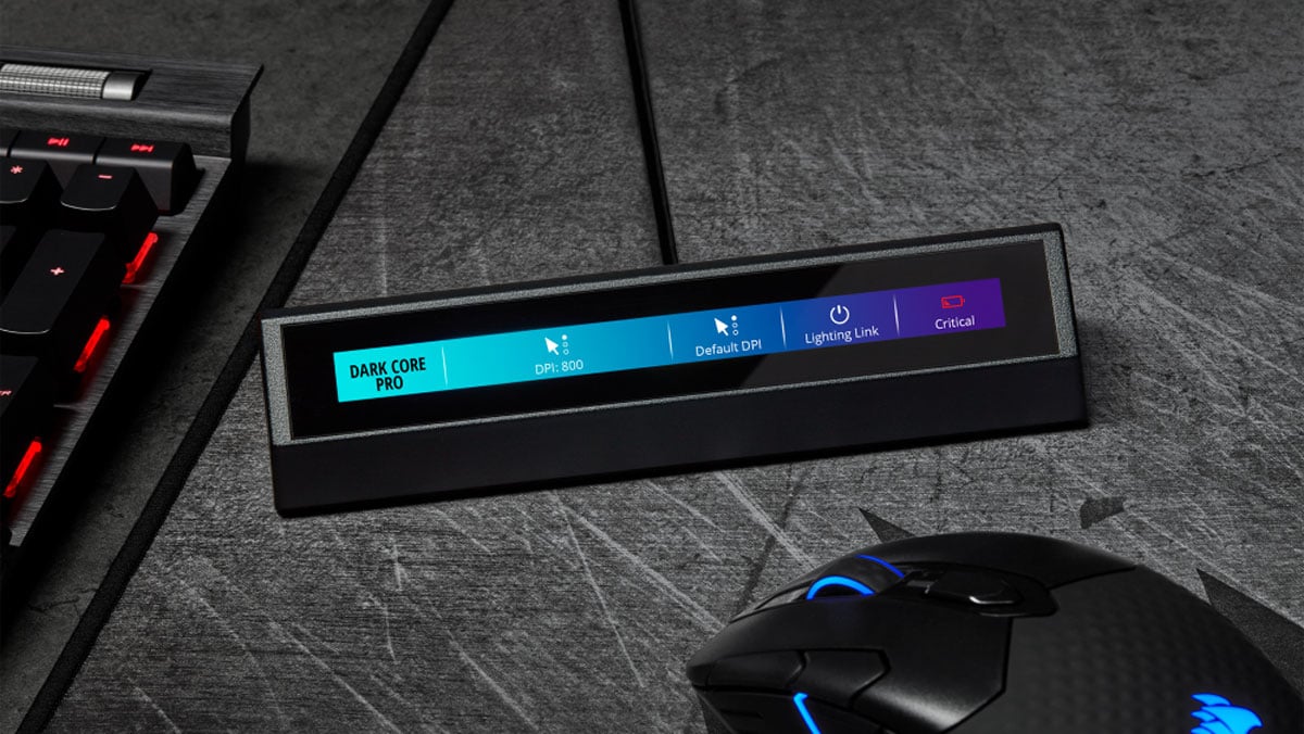 CORSAIR Launches iCUE NEXUS Companion Touch Screen