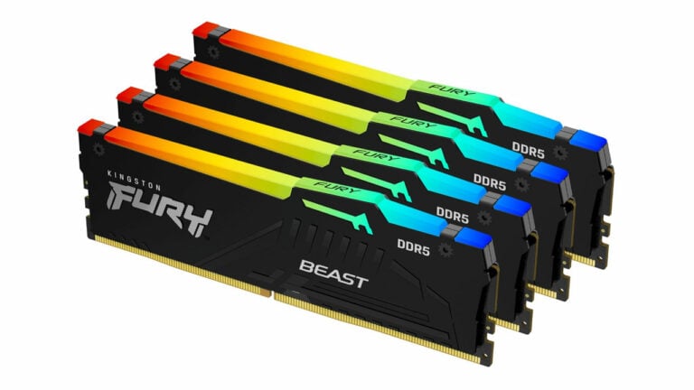 Kingston Announces FURY Beast DDR5 RGB Memory