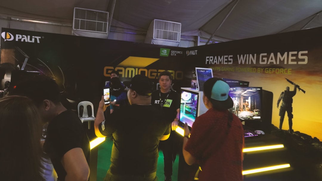 The Booths and Activities at Nvidia GeForce Day 2020