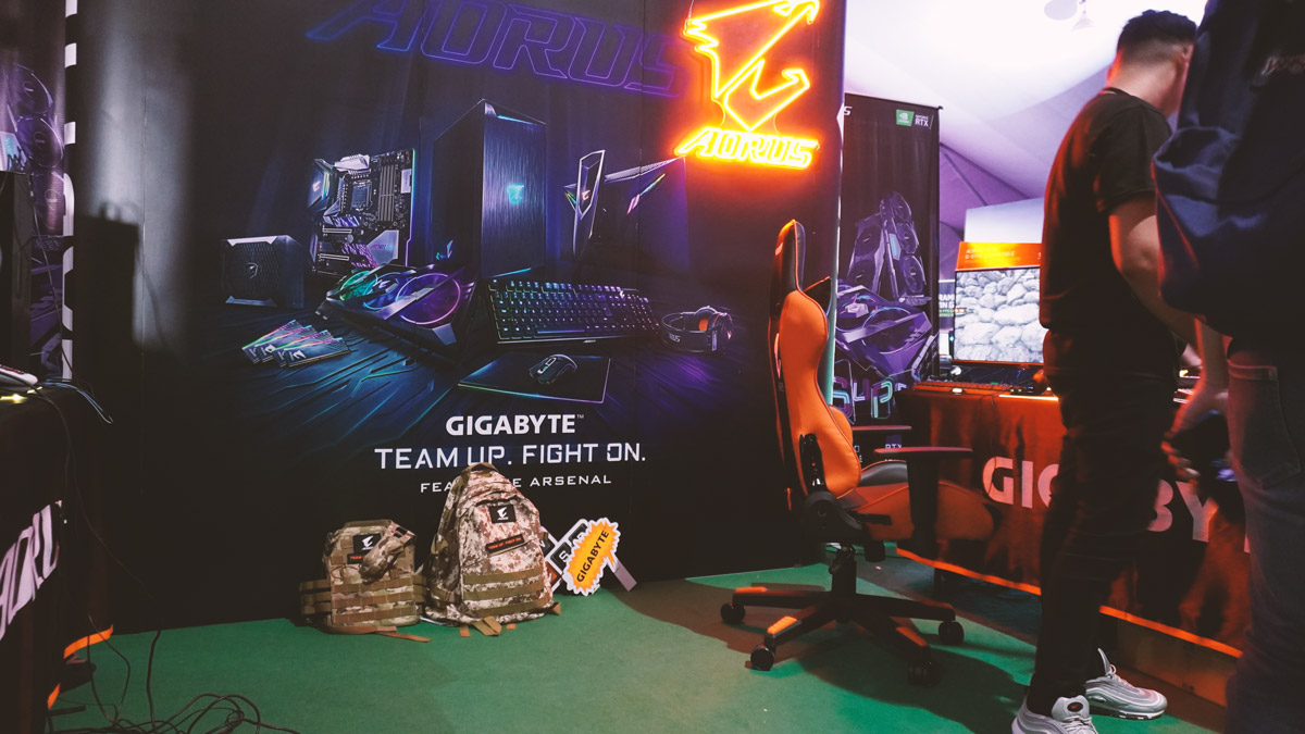 The Booths and Activities at Nvidia GeForce Day 2020