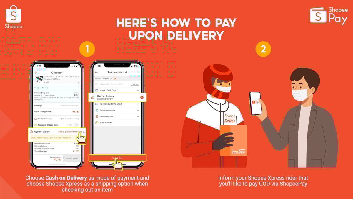 Shopee Now Lets You Pay for COD Purchases via ShopeePay