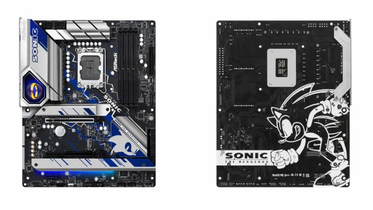 ASRock Launches Licensed Sonic the Hedgehog Z790 Motherboard