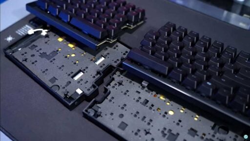 ASUS Shows-off ROG Falcata 75% Split Gaming Keyboard