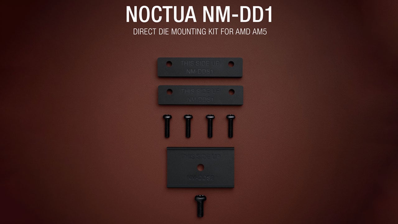 Noctua Releases NM-DD1 Direct Die Kit for Socket AM5