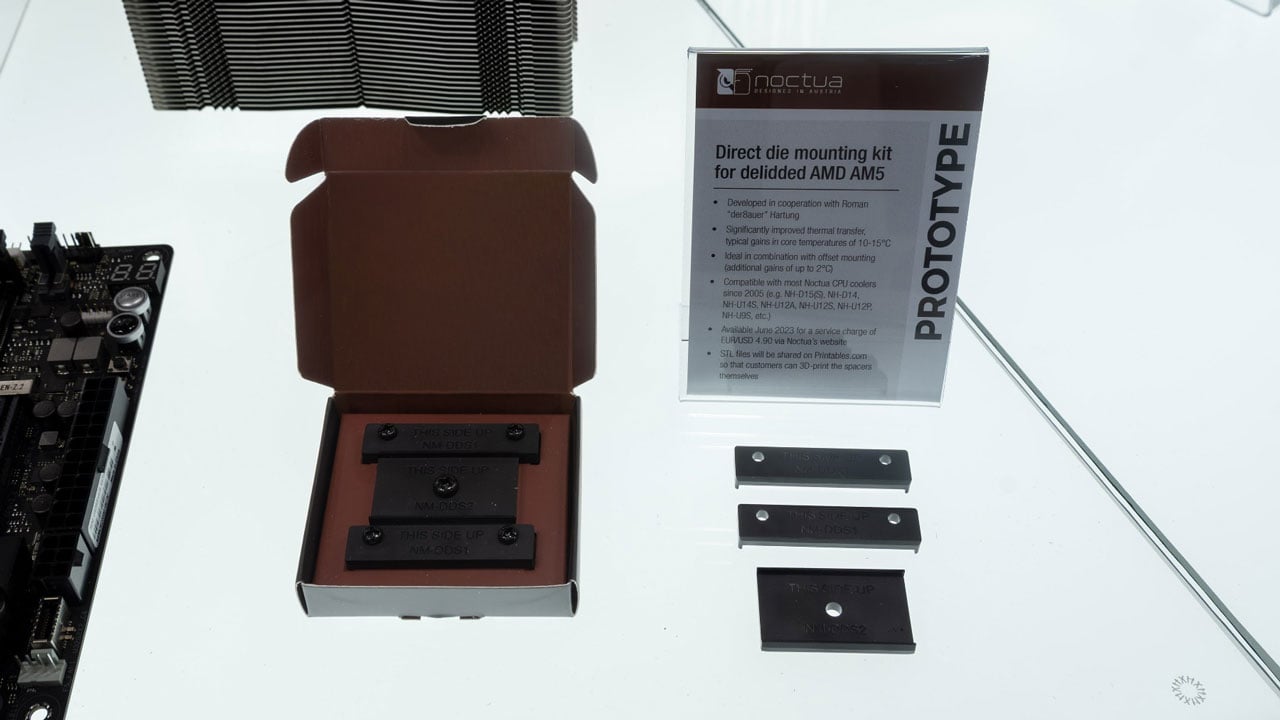 Noctua Offset, Direct Die Mounting and More at COMPUTEX 2023